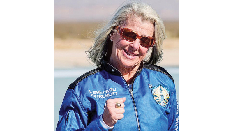 Daughter of first US Astronaut soars in to space – FrontPage