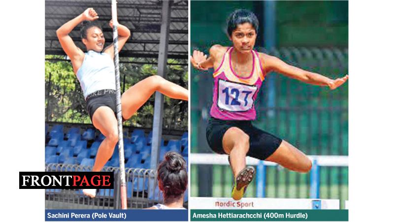 Army's Sachini betters her own record – FrontPage