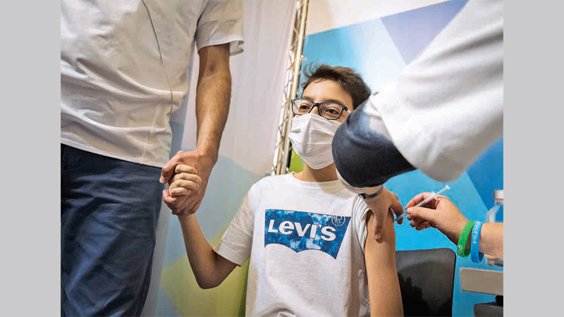 US to inoculate younger children soon – FrontPage