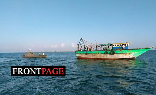 Navy takes hold of an Indian trawler – FrontPage