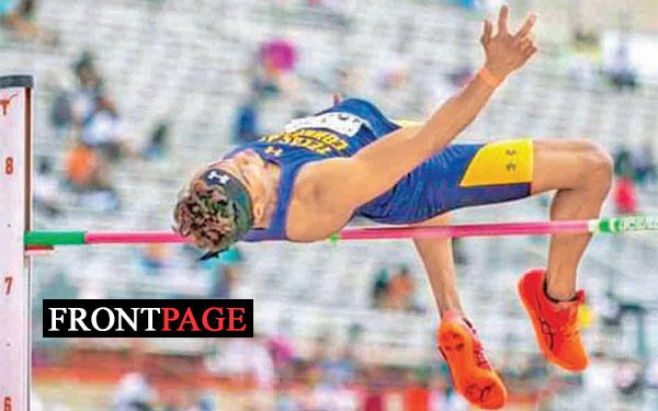 Ushan renews own indoor high jump record – FrontPage