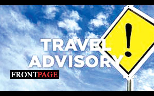 Pakistan issues new travel advisory – FrontPage