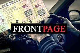 Validity period of driving licenses extended – FrontPage