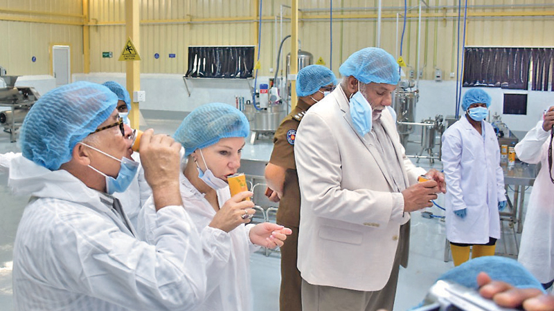 CAP Ceylon invests Rs. 100 Mn. in new juice factory – FrontPage