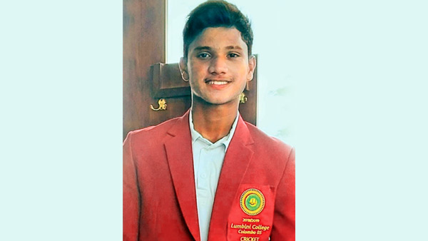 Yasiru Yugath the cricketing star from Lumbini – FrontPage