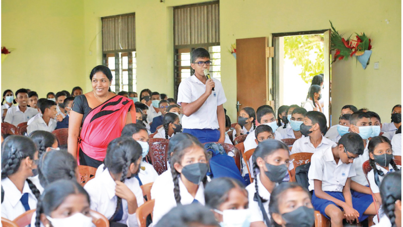 Parliament holds outreach programme for Hungama Vijayaba College ...