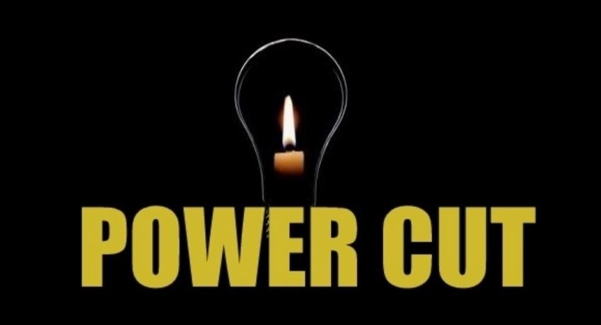 Power cut schedule for today – FrontPage