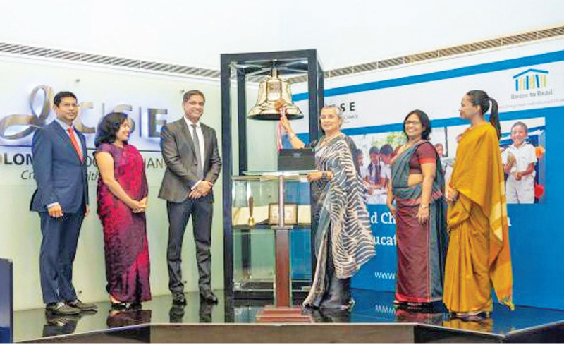 Room to Read Sri Lanka, CSE rings the bell for ‘Int’l Day of Education ...