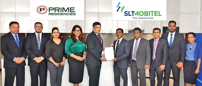 SLT-MOBITEL partners Prime Group ‘The Grand’ with Fibre connectivity ...