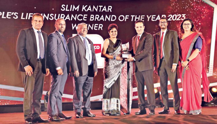 Ceylinco Life wins ‘Peoples Life Insurance Service Provider of the Year Award’ at SLIM Kantar ...
