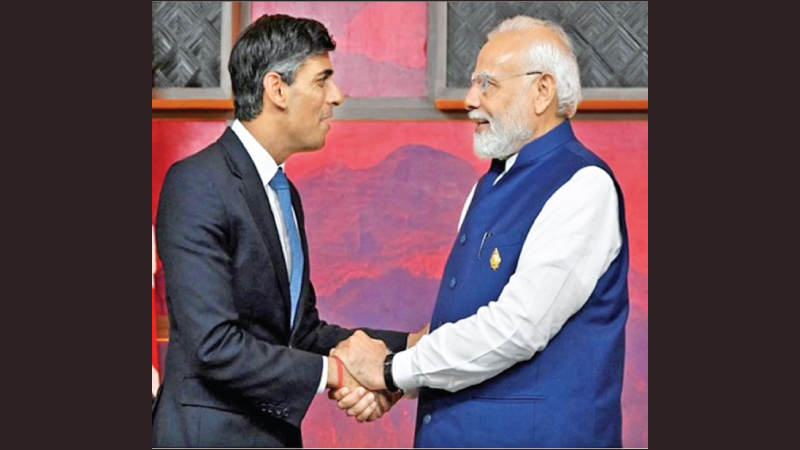 PM Modi, Rishi Sunak agree on conclusion of FTA – FrontPage