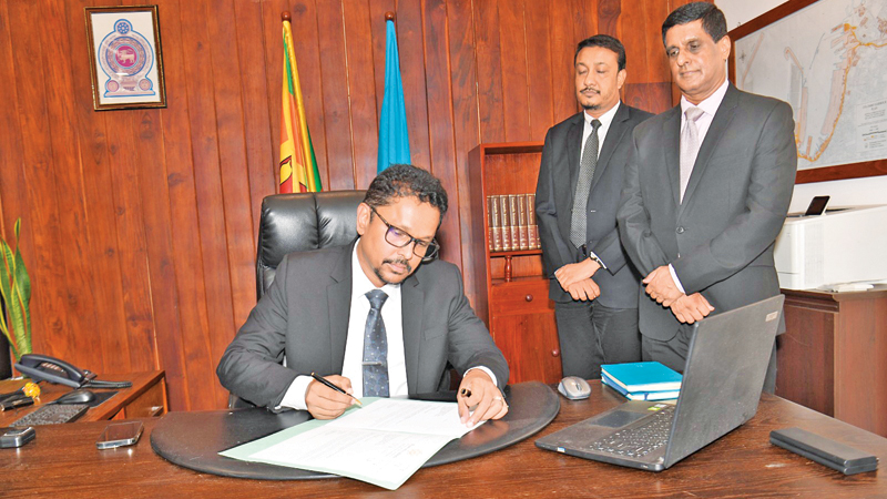 Prabath Malavige youngest to be appointed MD to SLPA – FrontPage