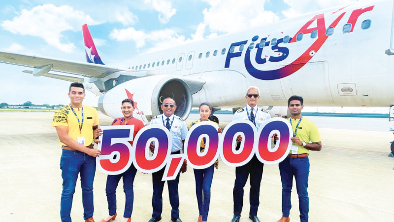 FitsAir soars to new heights with 50,000 passengers – FrontPage