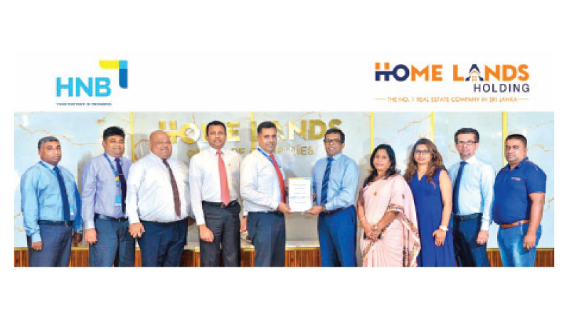 HNB joins Home Lands Holding to provide financing for real estate ...