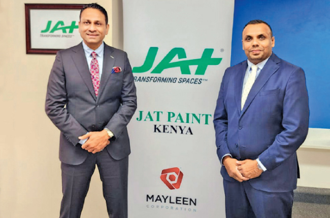 ‘JAT Paints Africa Limited’ incorporated in Kenya – FrontPage