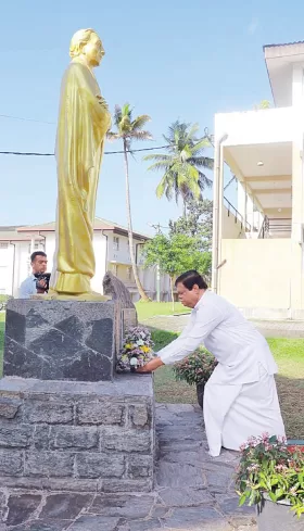 “Anagarika Dharmapala who revolutionised the country’s education is the ...