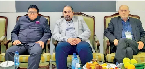 Sri Lankan Ambassador Wishwanath Aponsu attends IRANPHARMA EXPO 2023 in ...