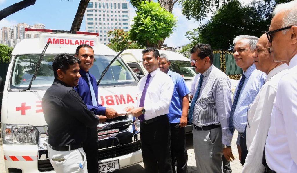 20 New Ambulances distributed to Government Hospitals – FrontPage