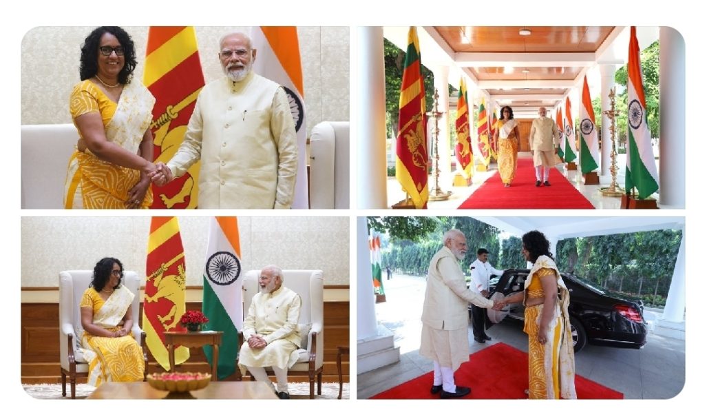 Indian and Sri Lankan Prime Ministers hold wide-ranging talks in New ...