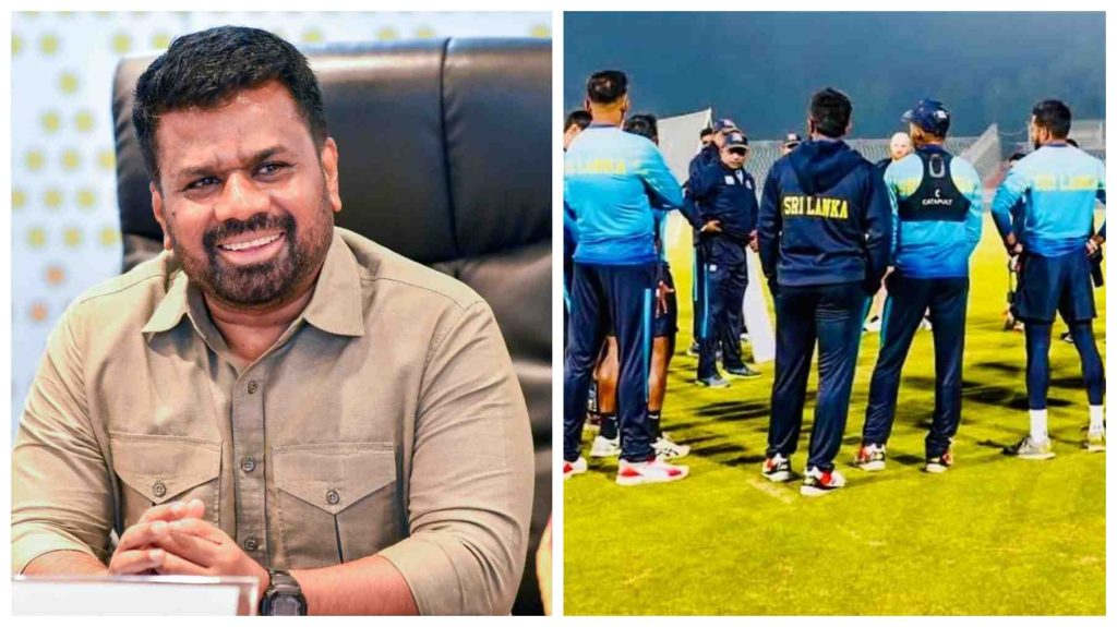President AKD intervenes to solve security concerns of Sri Lanka team ...