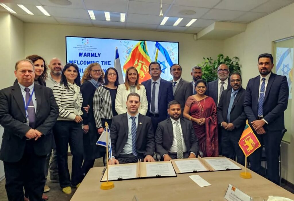 Sri Lanka signs new MoU to secure more jobs in Israel – FrontPage