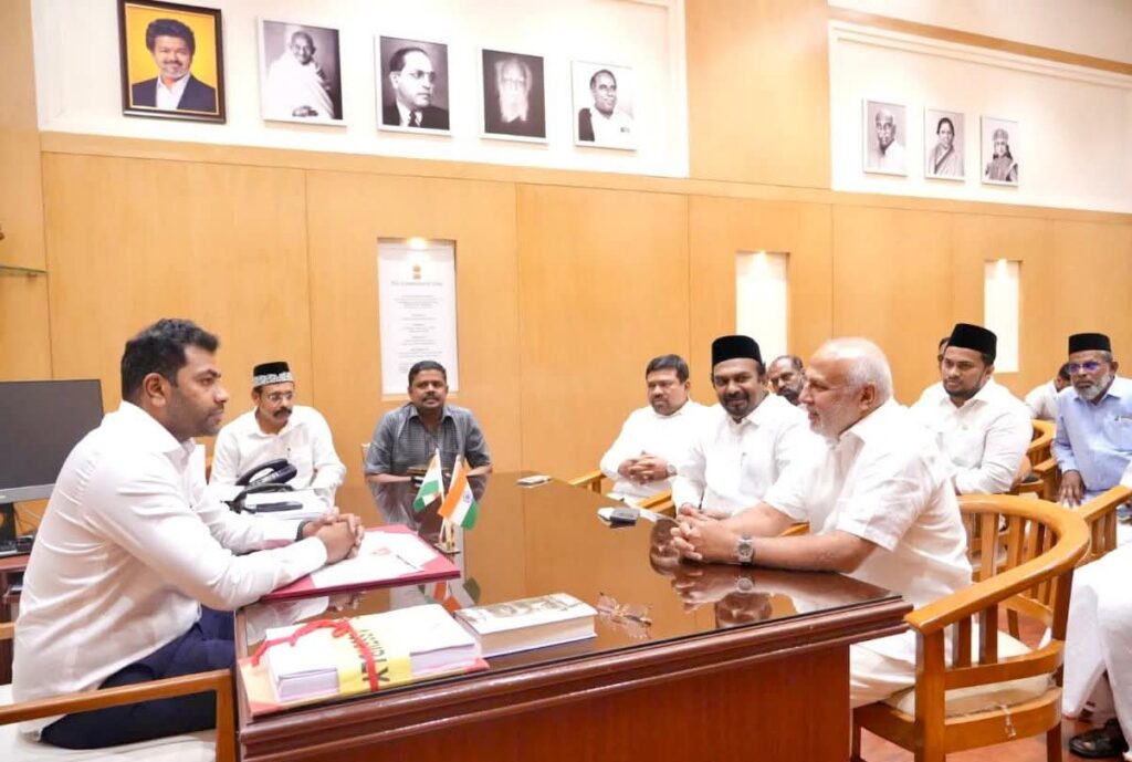 Rauff Hakeem meets Tamil Nadu Minister Adhav Arjuna in Chennai – FrontPage